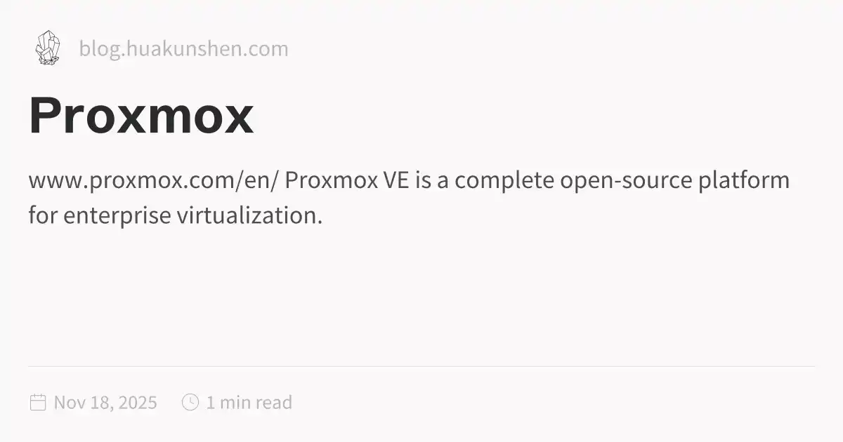 Proxmox